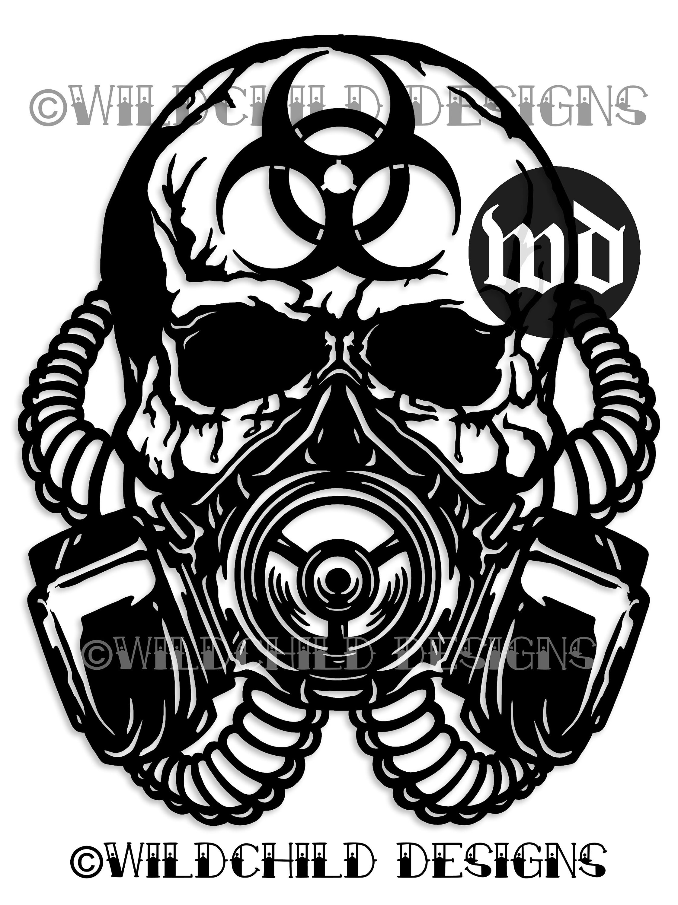 Biohazard Skull