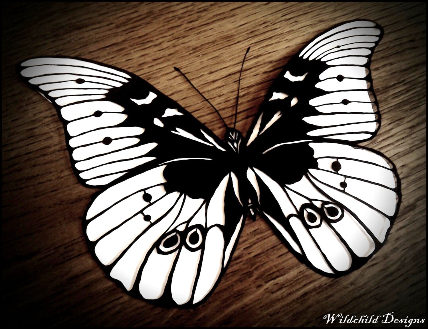 Blue Morpho Butterfly Paper Cutting Template Personal Use - Etsy