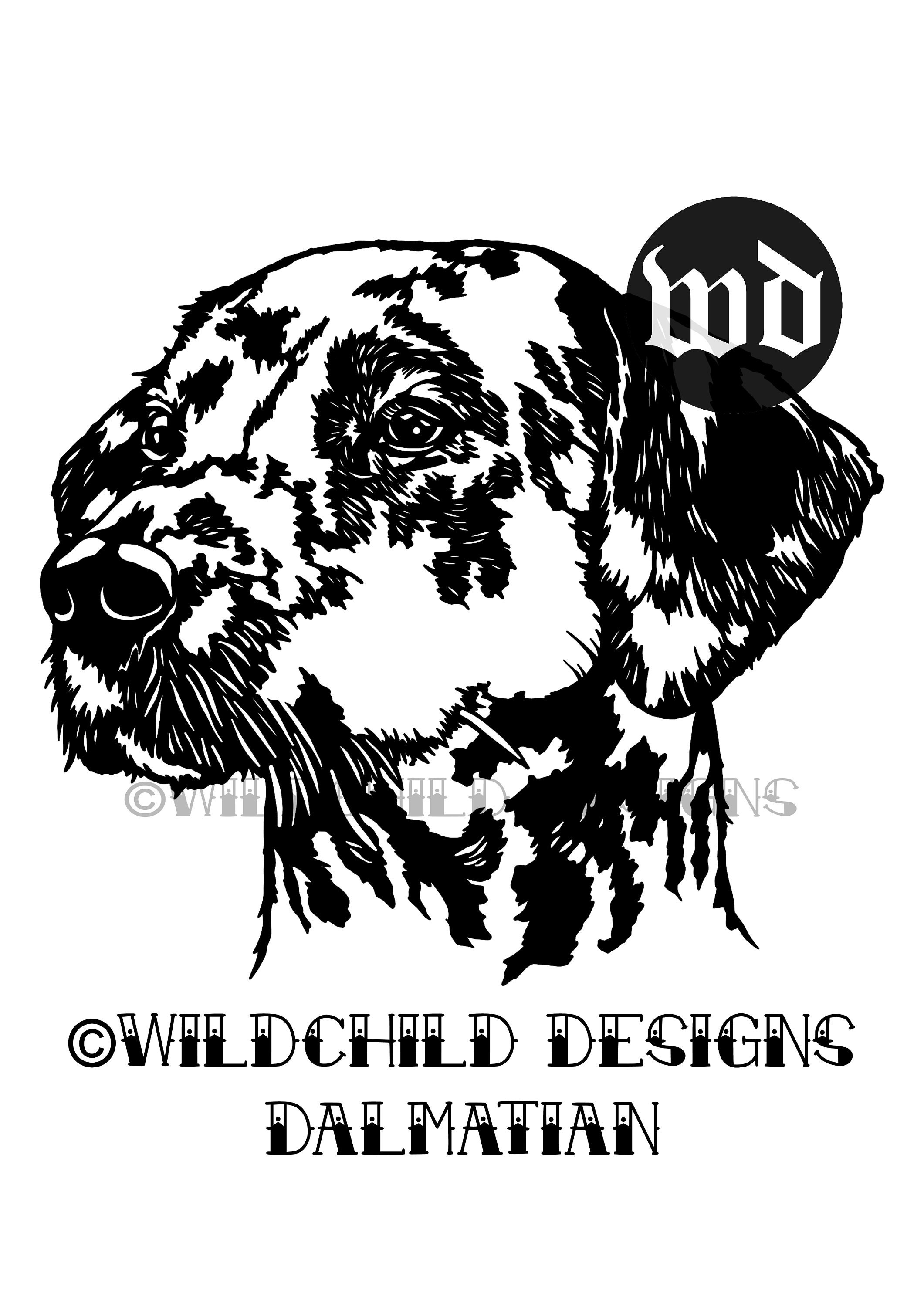 5 X Dog Papercutting Templates Vinyl Templates SVG JPEG. | Etsy