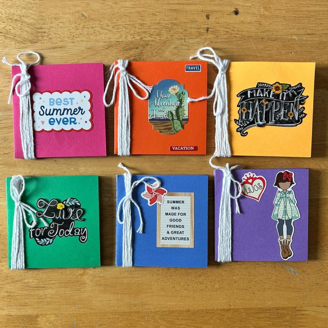 Mini Accordion Photo Books: Summer Days Rainbow Collection - U Pick ...