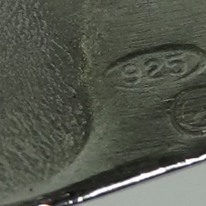 Sterling Silver Geometric Double Triangle Ring, Marked 925, Stamped ...