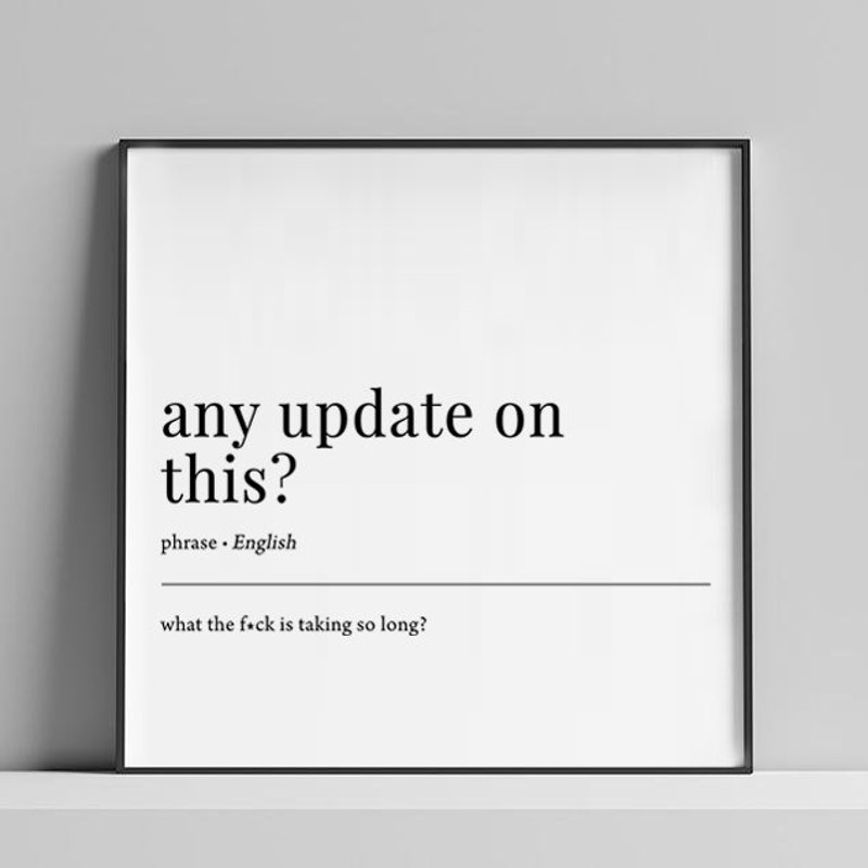 Funny Quote Prints - Etsy UK