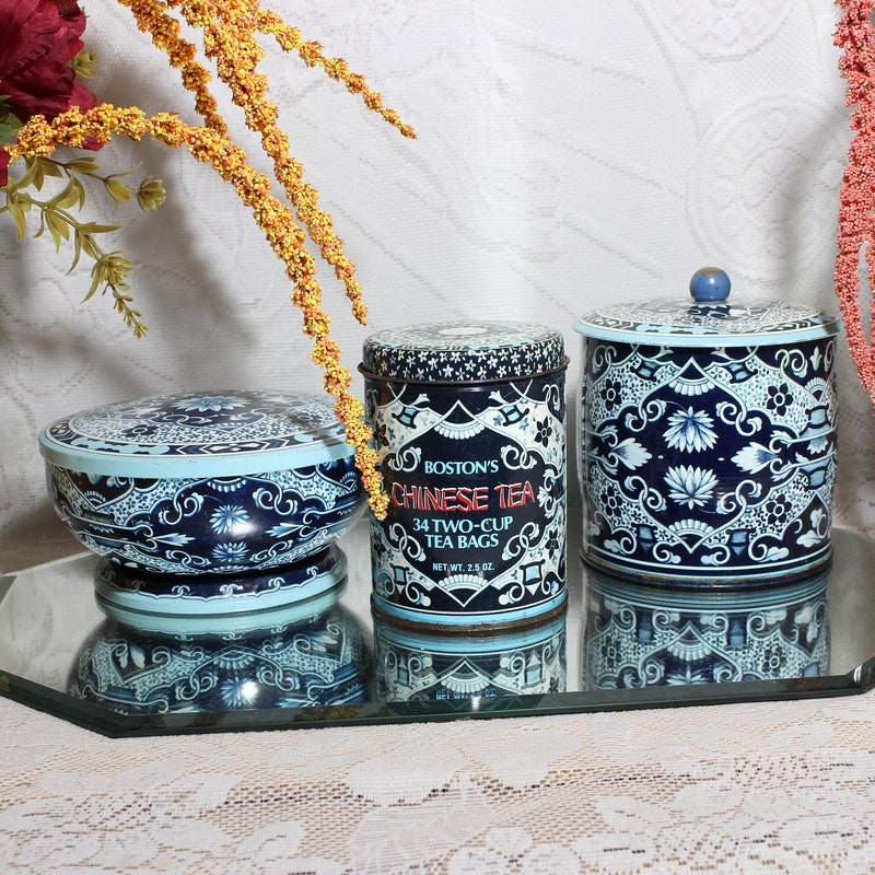 Daher Tin Blue - Etsy