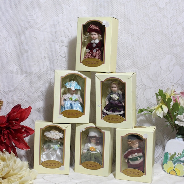Miniature Porcelain Doll - Etsy
