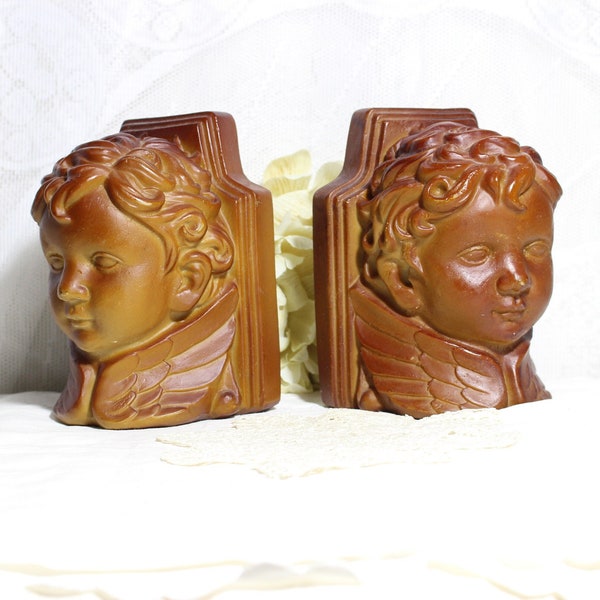 Cherub Bookends - Etsy