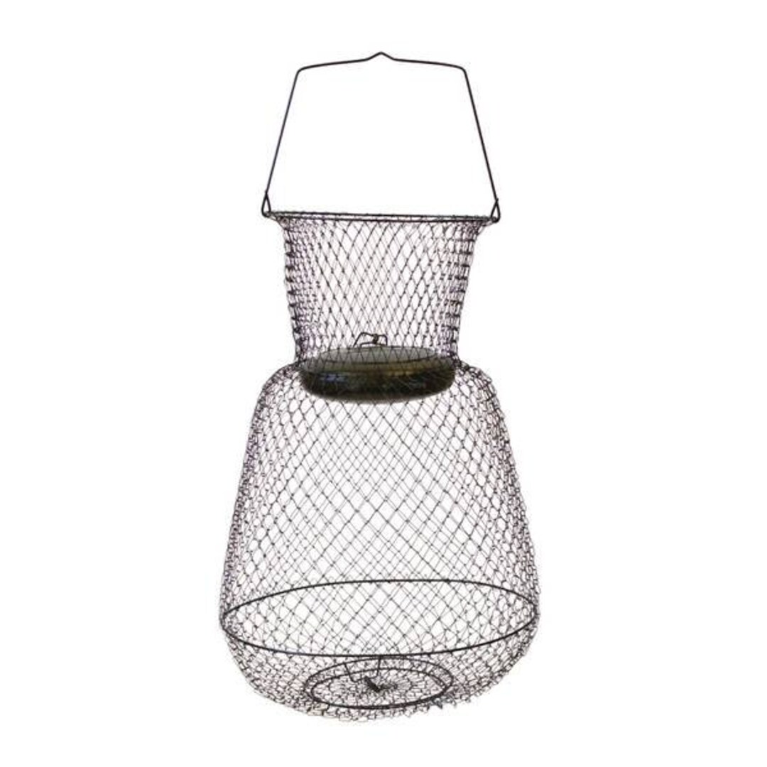 Vintage Wire Collapsing Floating Trap, Eagle Claw Fishing Mesh Trap ...