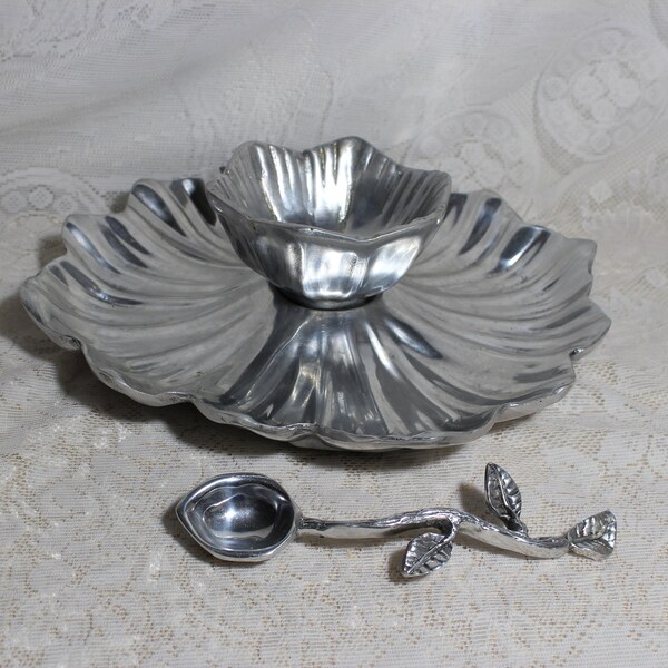 Mexican Pewter Tray - Etsy