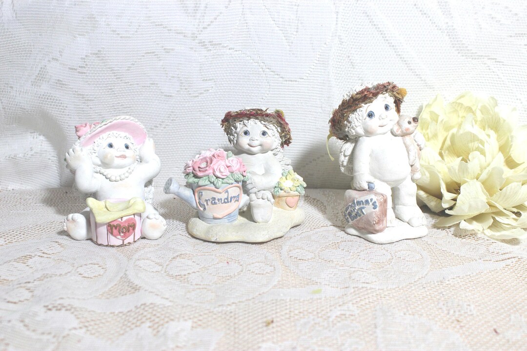 Choose - Vintage Dreamsicles Angels Figurines, Signed Kristin - Etsy