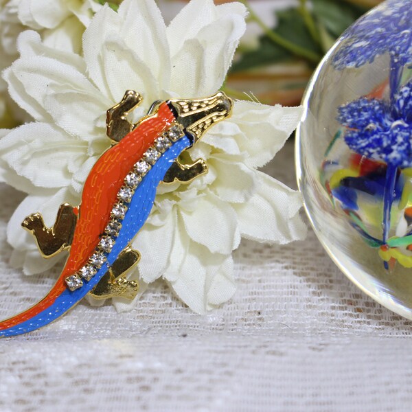 Rhinestone Alligator - Etsy