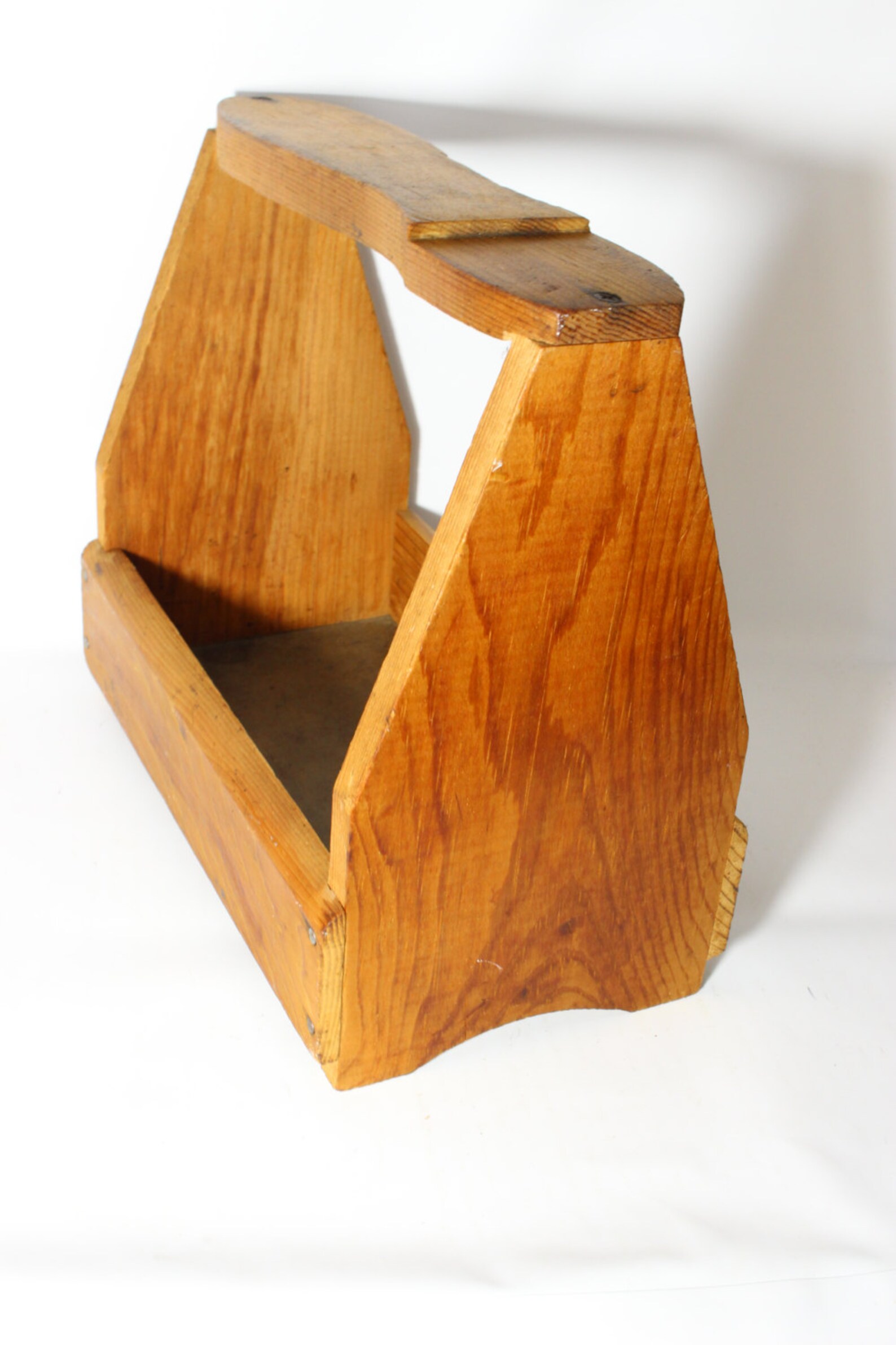 Vintage Wood Shoeshine Box Vintage Storage or Display Case - Etsy