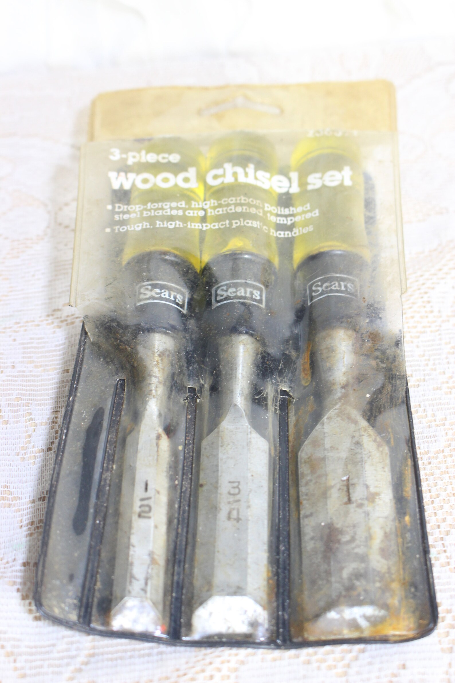 Vintage Sears Wood Chisel Set of 3 - Etsy