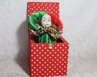 Jester Jack in the Box - Etsy