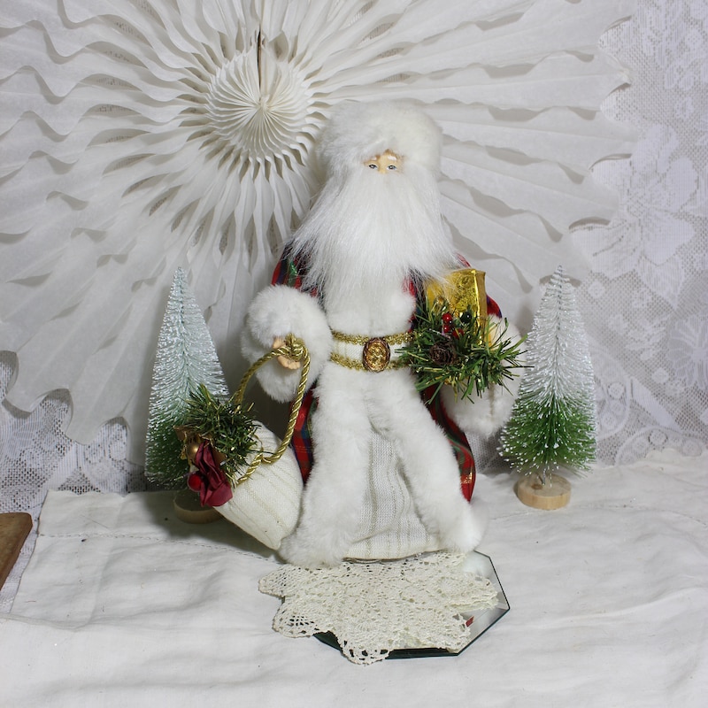 Santa Tree Topper - Etsy