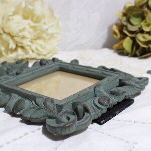 Small Square Easel Picture Frame, French Style Art Frame, Desk Photo ...