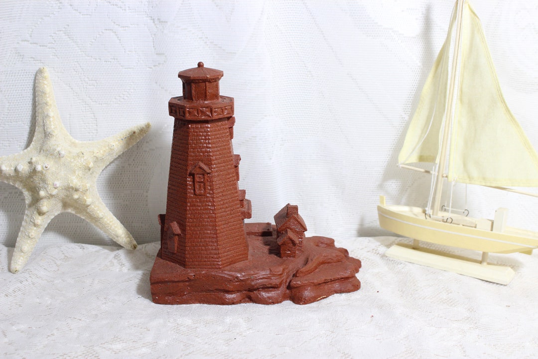 Vintage Lighthouse, Sand Sculpture East Point Prince Edward Island ...