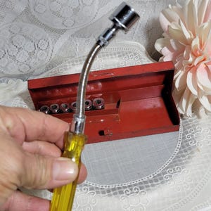 Vintage Wrench Socket Set: 1950s Swan Neck, Made in Japan - Etsy