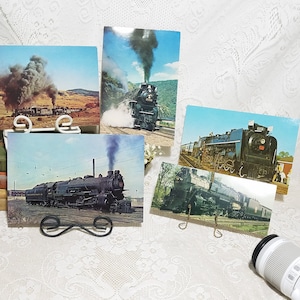 Vintage Steam Locomotive Postcards, Canadian Train Photos, National ...