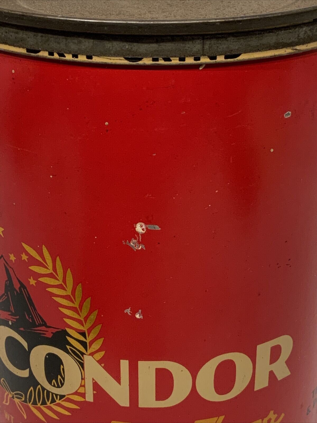 Condor Coffee Tin Litho Label the Great Atlantic & Pacific Tea - Etsy