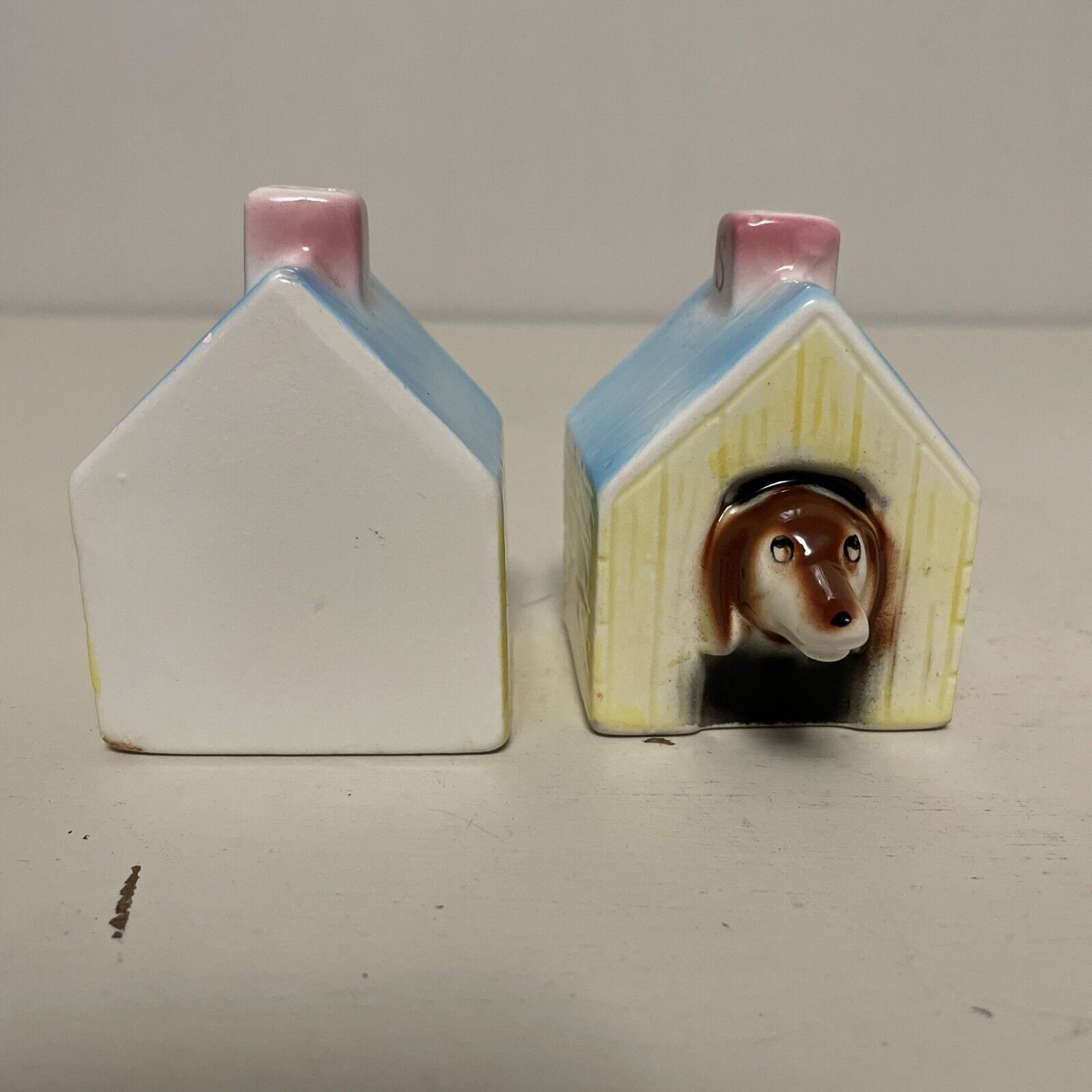 Vintage Brinn's Ceramic Dog House Salt & Pepper Shaker Made in Japan ...