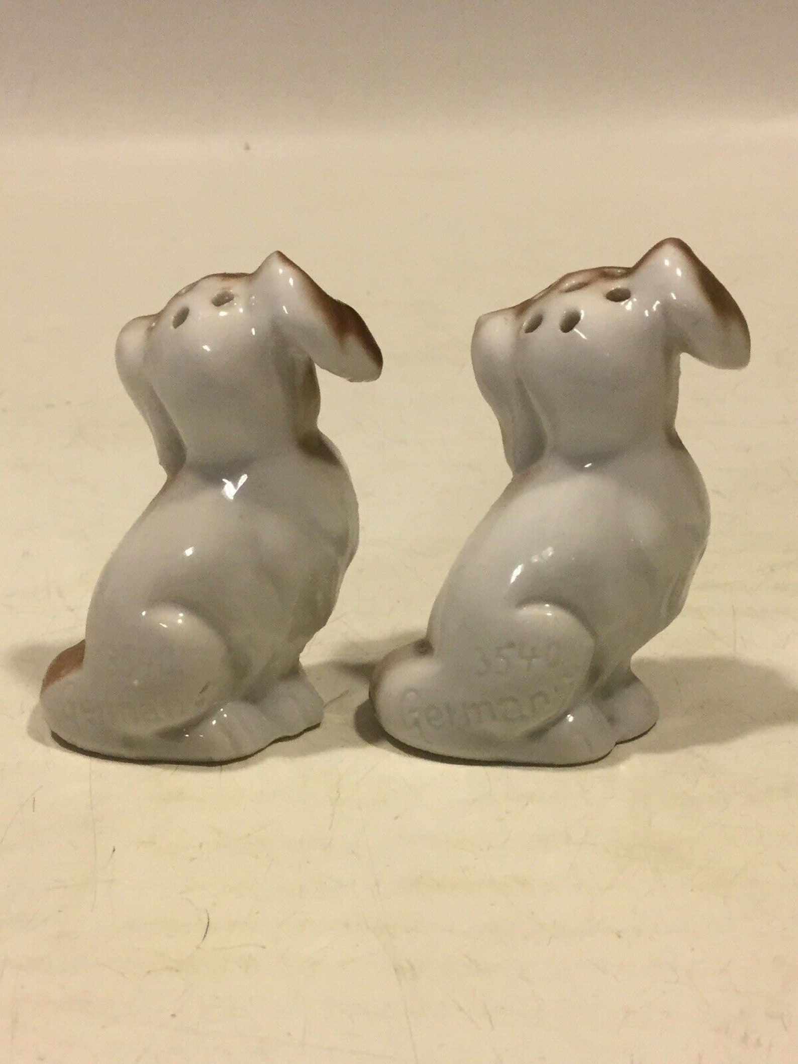 Vintage Dog Salt and Pepper Shaker Set Made in Germany, Dog Lover Gifts ...