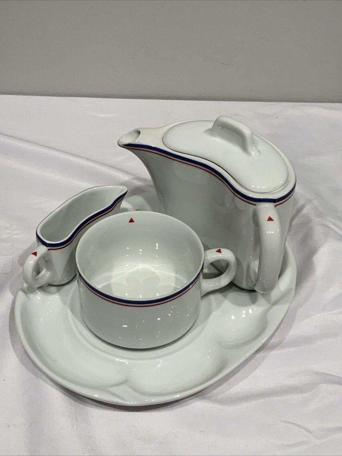 Vintage Delta Airlines Porcelain Personal Breakfast Set, Germany ...