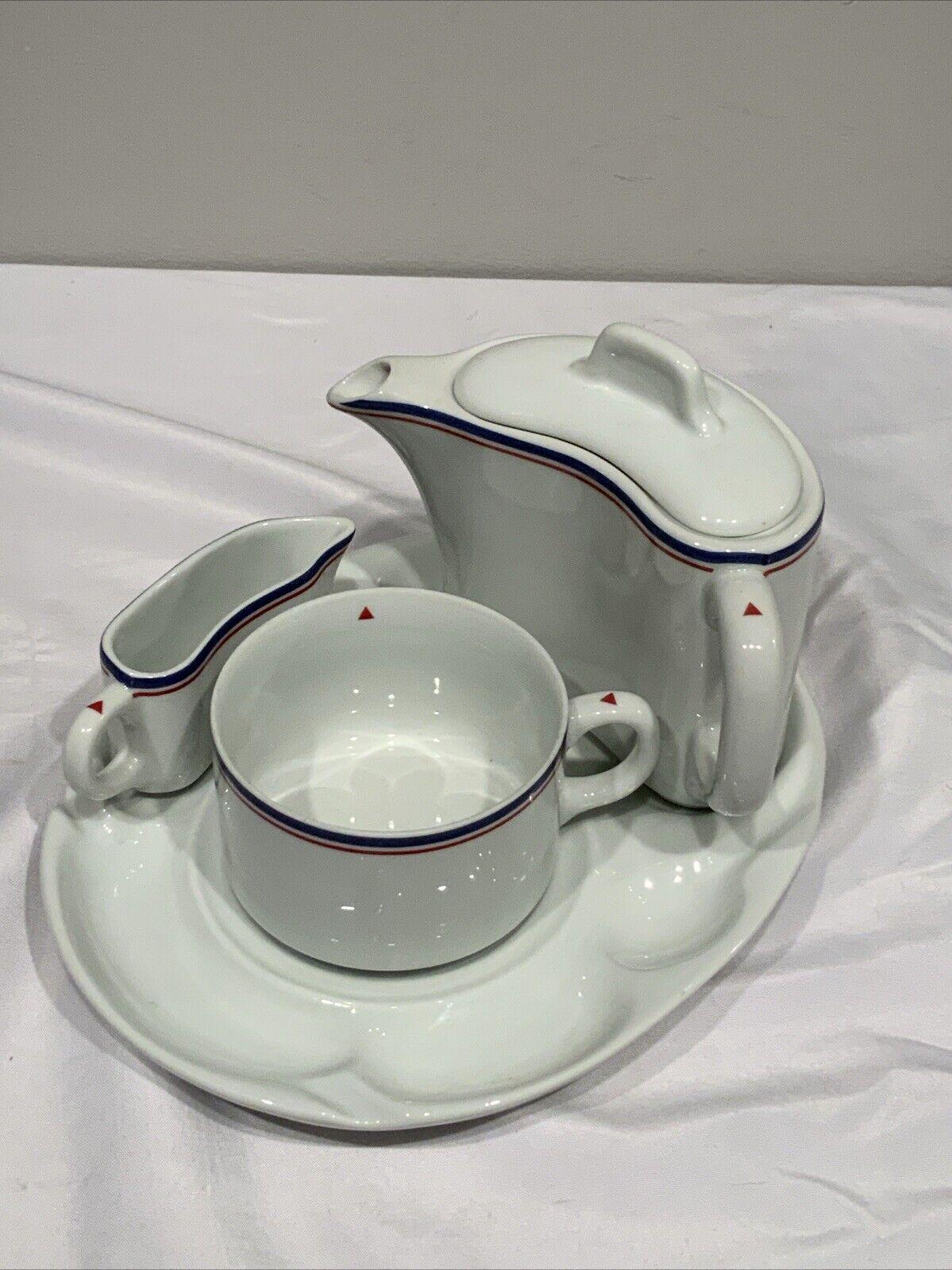 Vintage Delta Airlines Porcelain Personal Breakfast Set, Germany ...