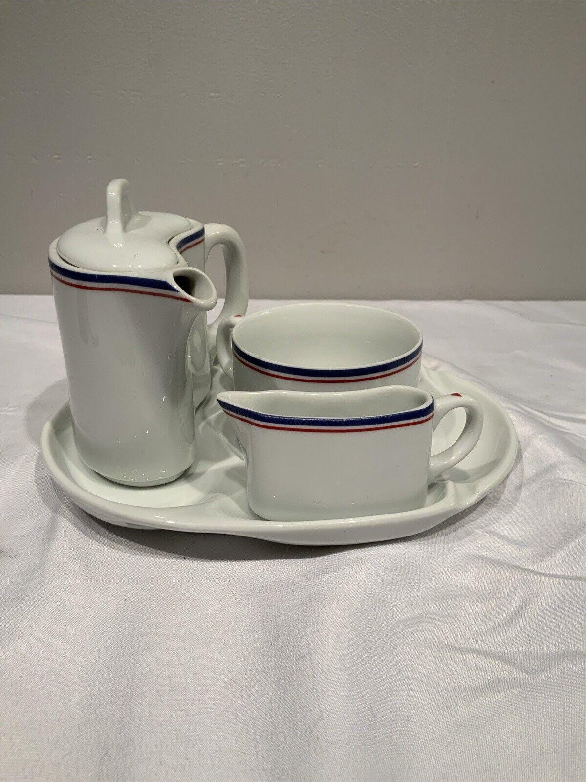 Vintage Delta Airlines Porcelain Personal Breakfast Set, Germany ...