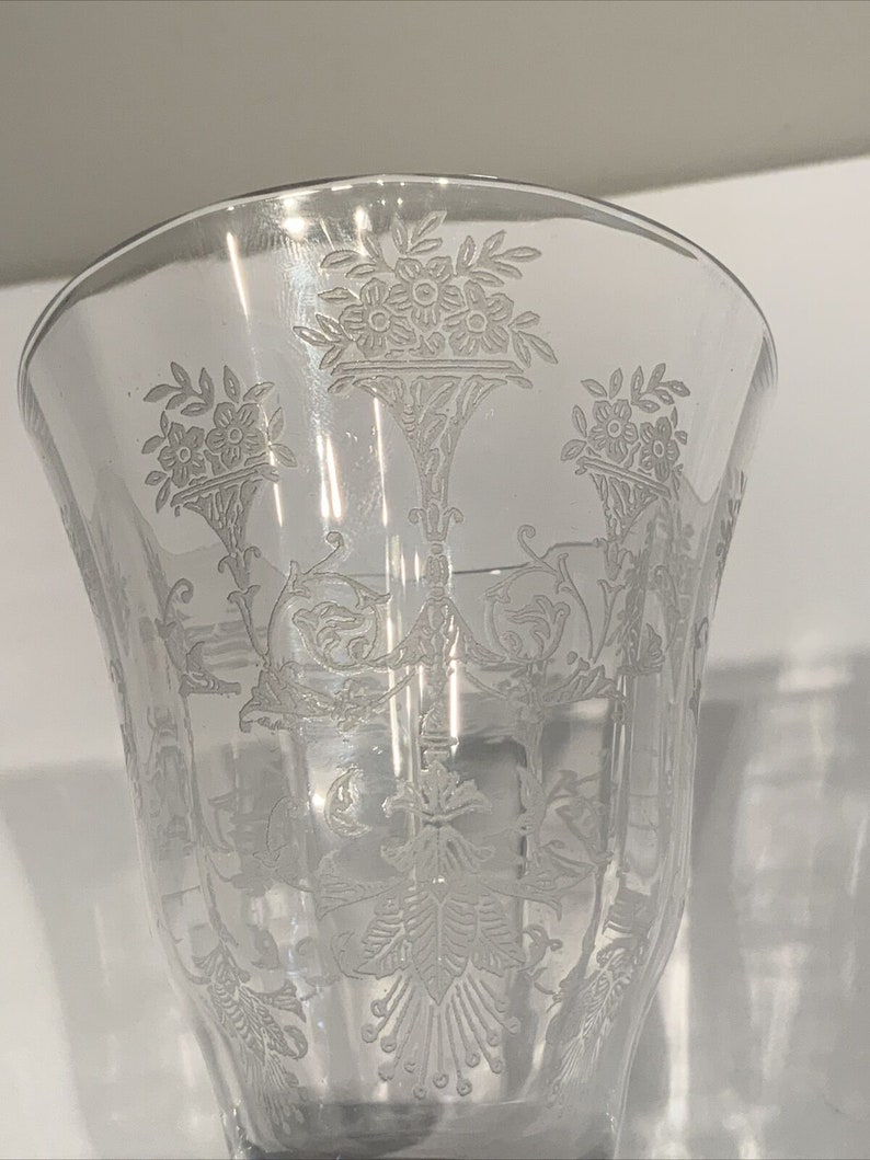 6 RARE Antique 1876 EAPG Philadelphia Centennial Water Goblets ...