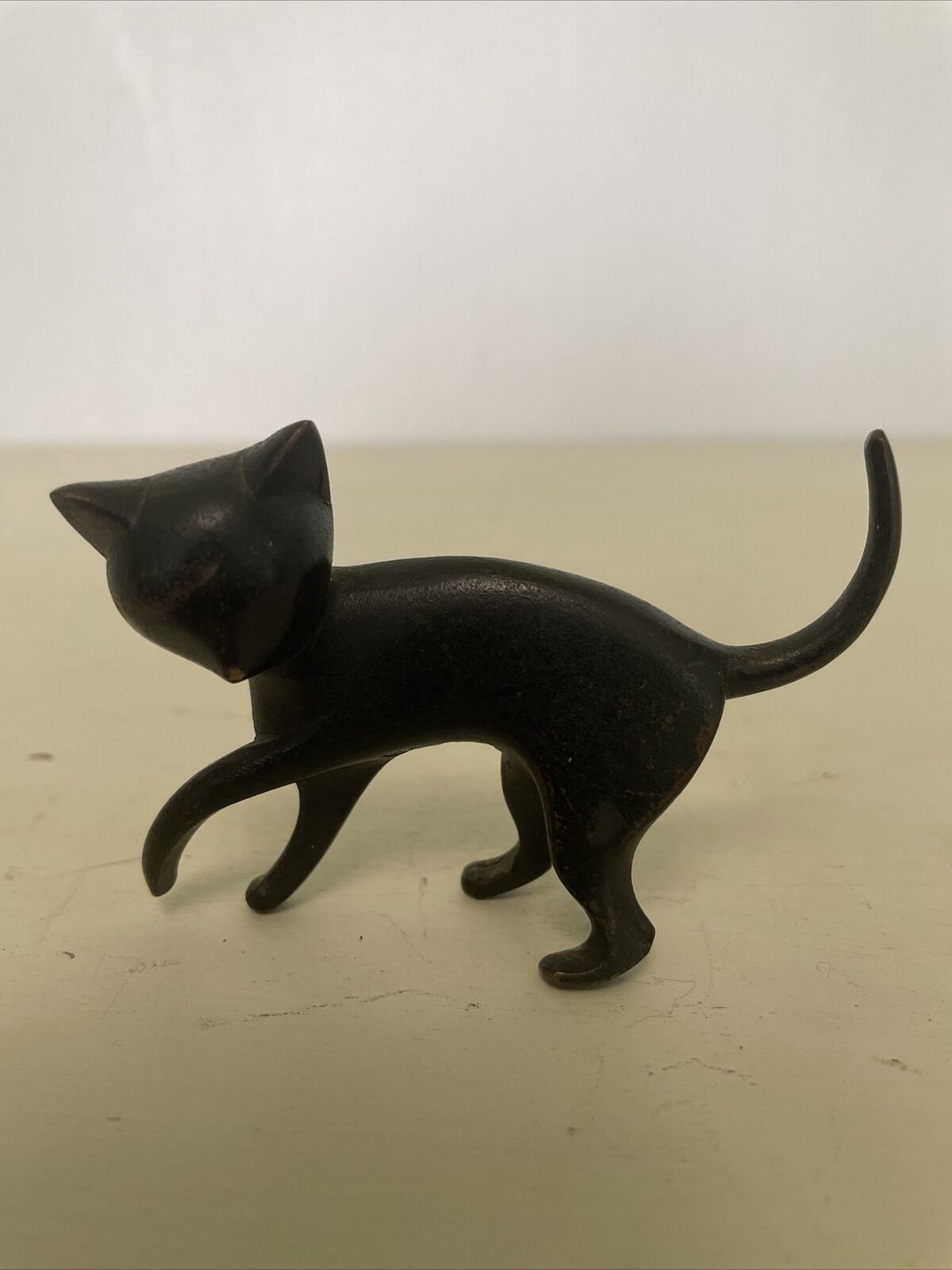 Karl Hagenauer Cat Sculpture, Wiener Werkstatte Signed Sculpture ...