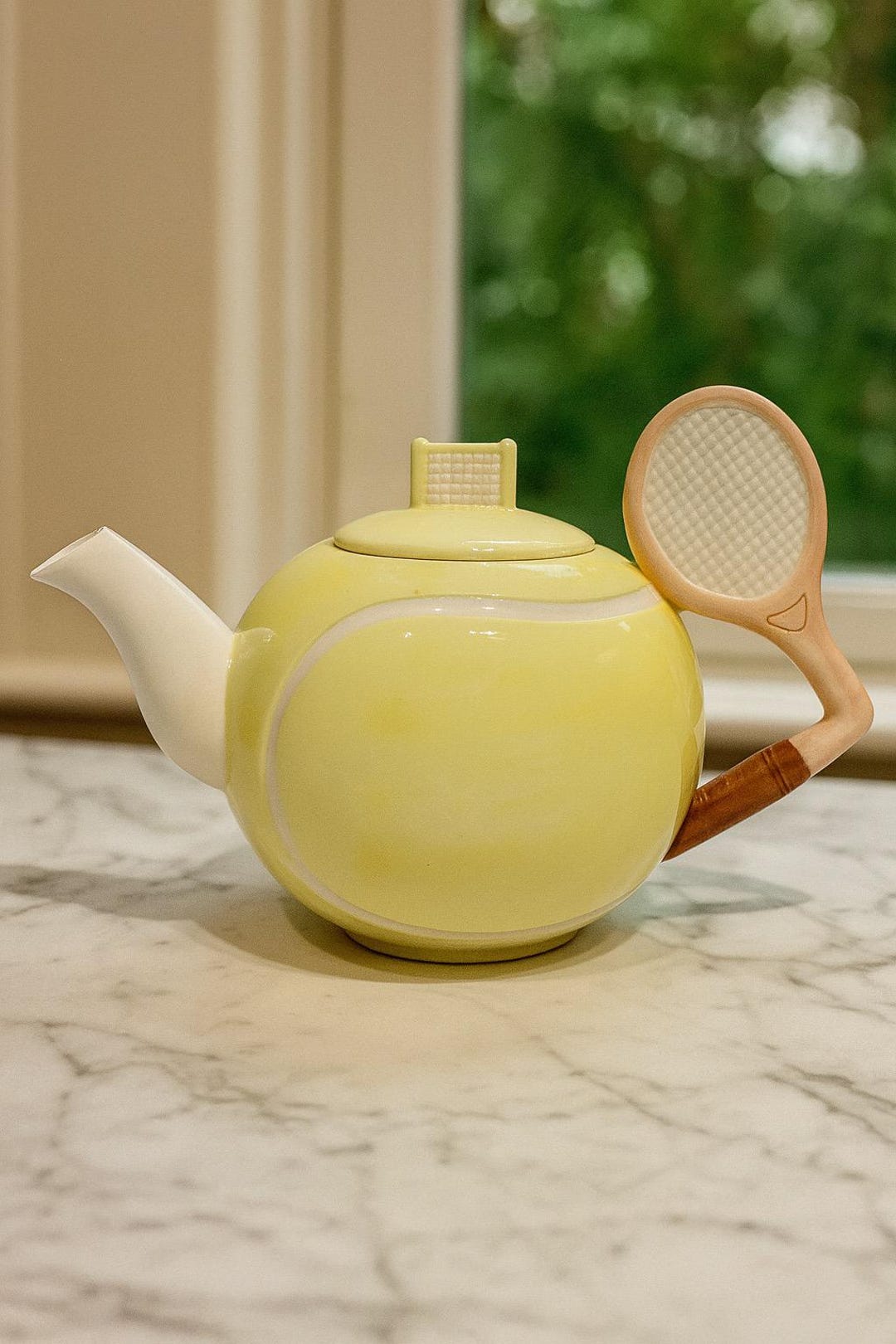 1980's Seymour Mann Tennis Ball Teapot, Simple Living, Coffee Decor ...