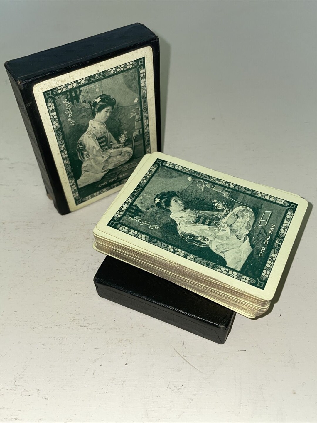 Russell Playing Card Co, Geisha Girl Playing Cards, 400X Smart Set Gold ...