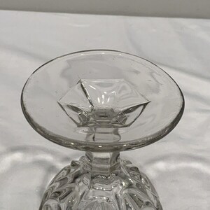 6 Bryce Walker & Co. Filley Texas Bull's Eye Water Wine Goblets EAPG ...