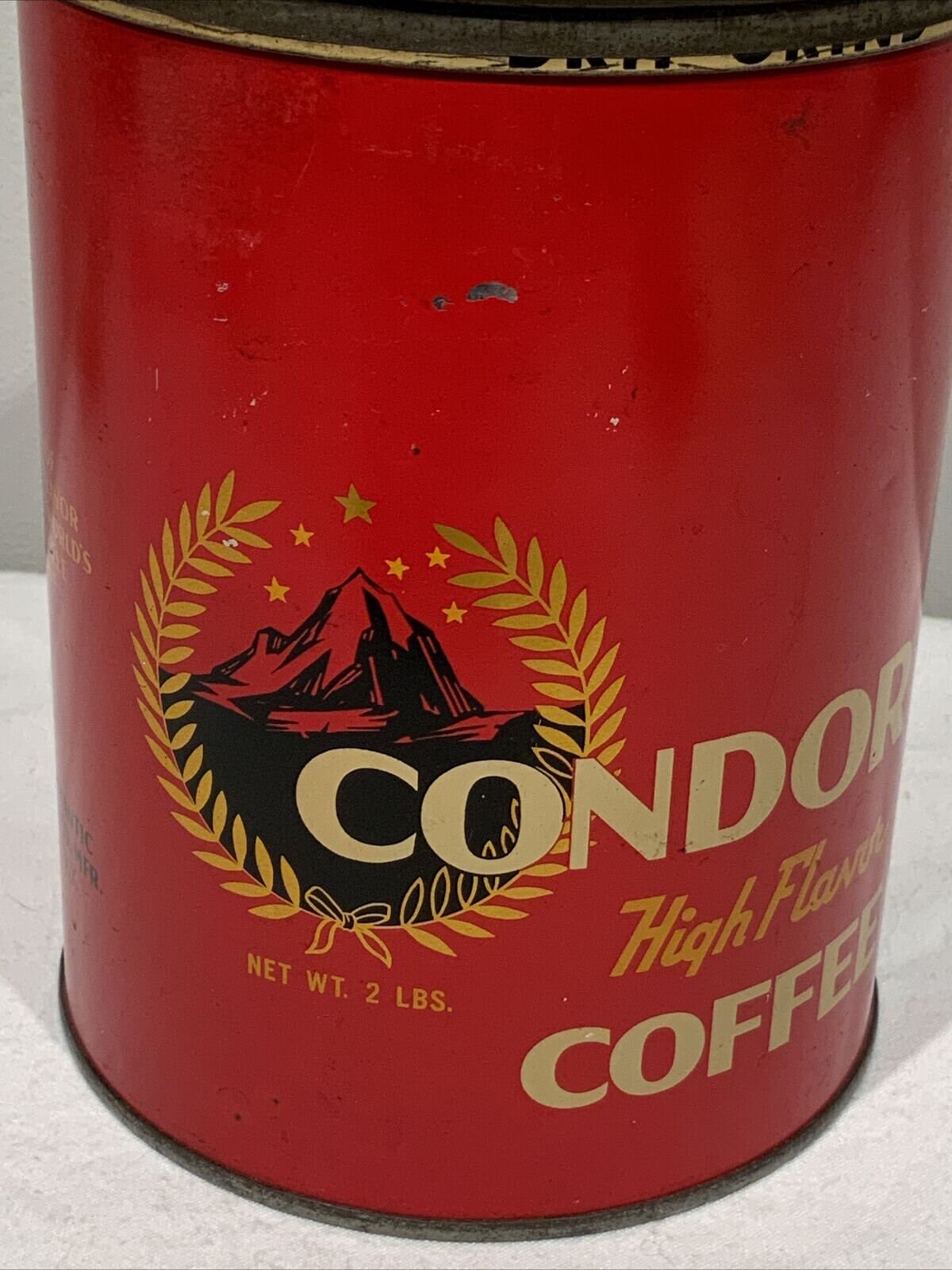 Condor Coffee Tin Litho Label the Great Atlantic & Pacific Tea - Etsy