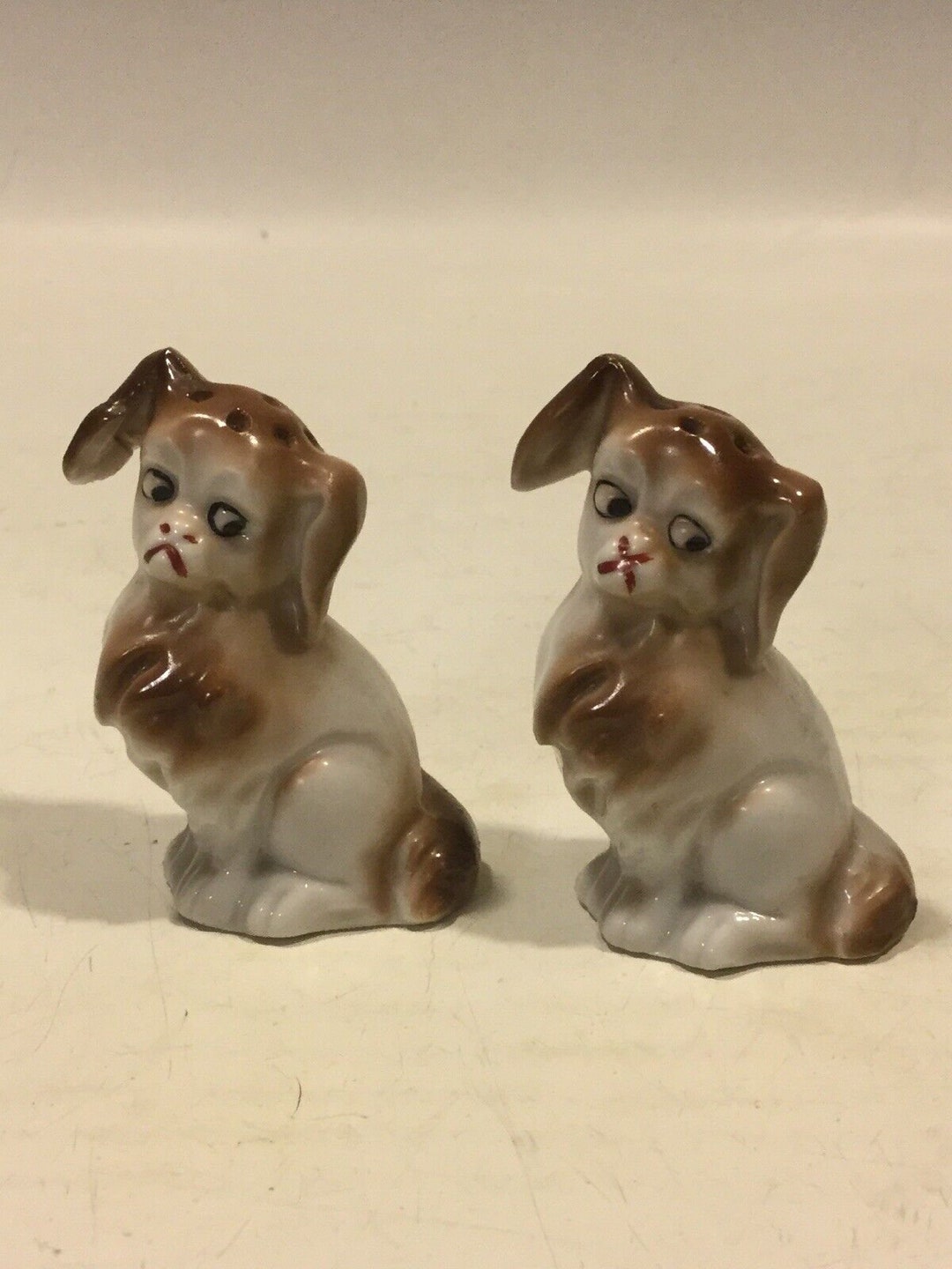 Vintage Dog Salt and Pepper Shaker Set Made in Germany, Dog Lover Gifts ...