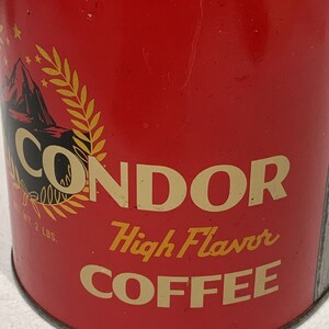 Condor Coffee Tin Litho Label the Great Atlantic & Pacific Tea Co. New ...