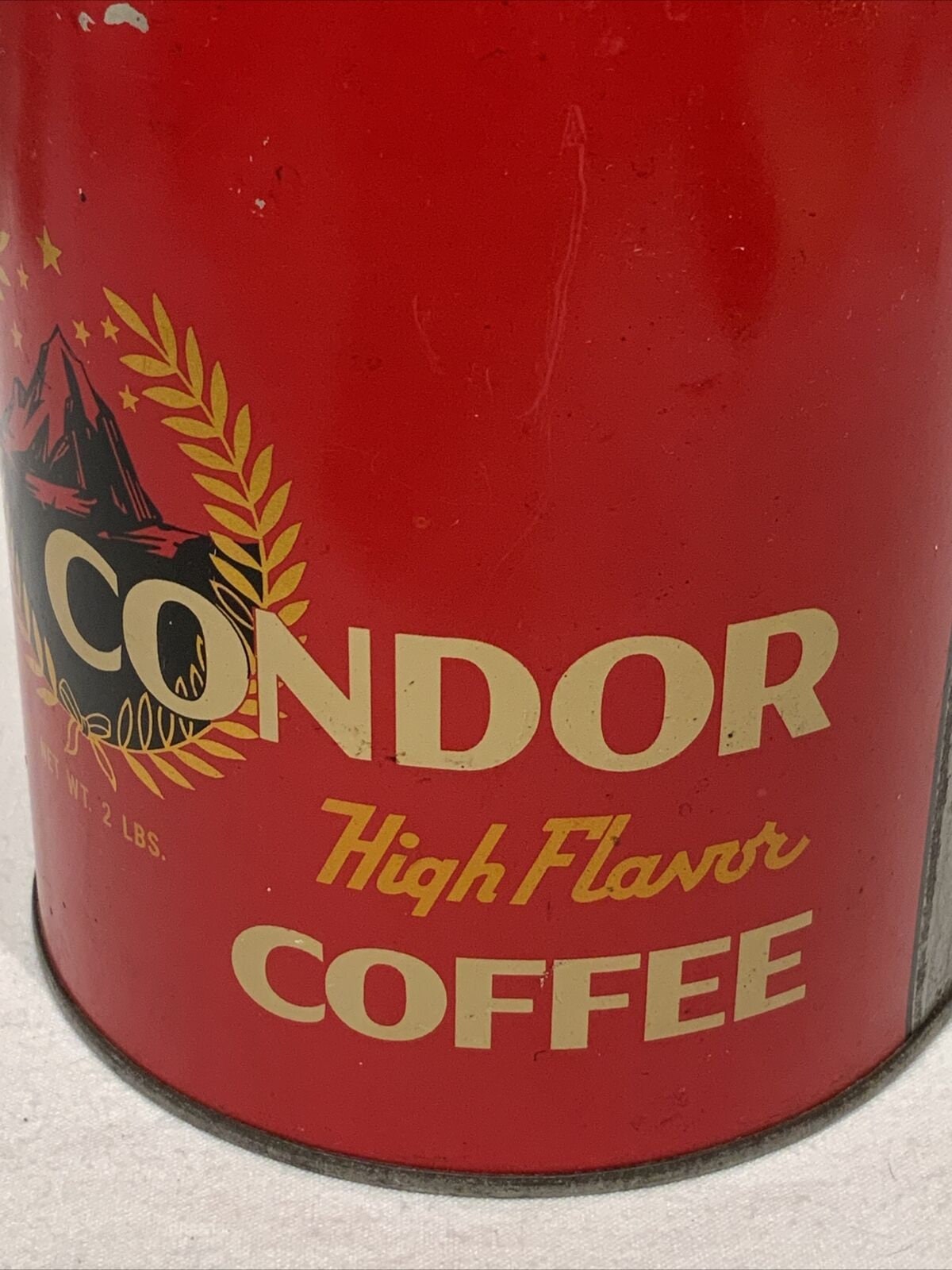 Condor Coffee Tin Litho Label the Great Atlantic & Pacific Tea - Etsy