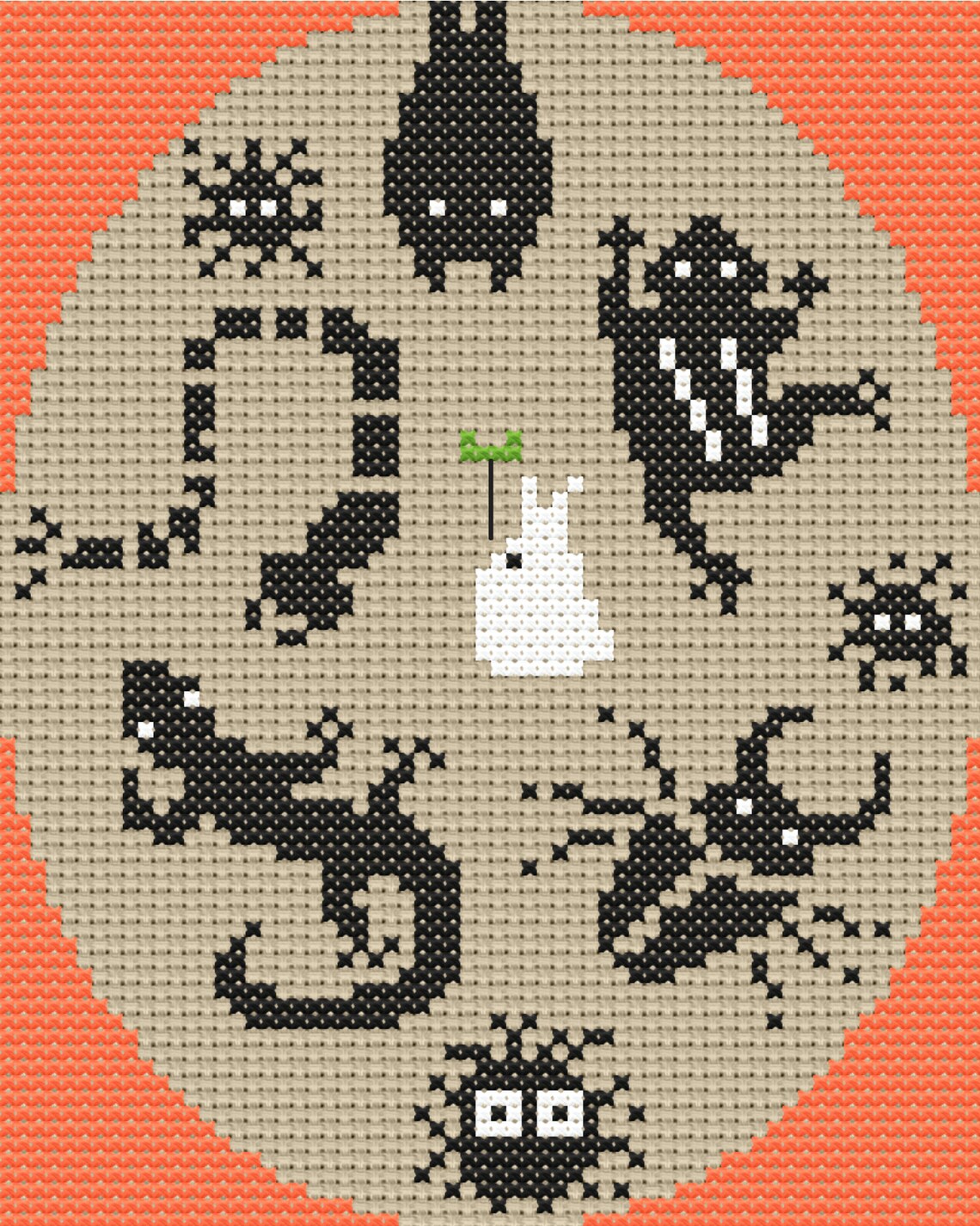 Forest Gremlin Spirit Adventure Anime Inspired Quick and Easy Cross ...