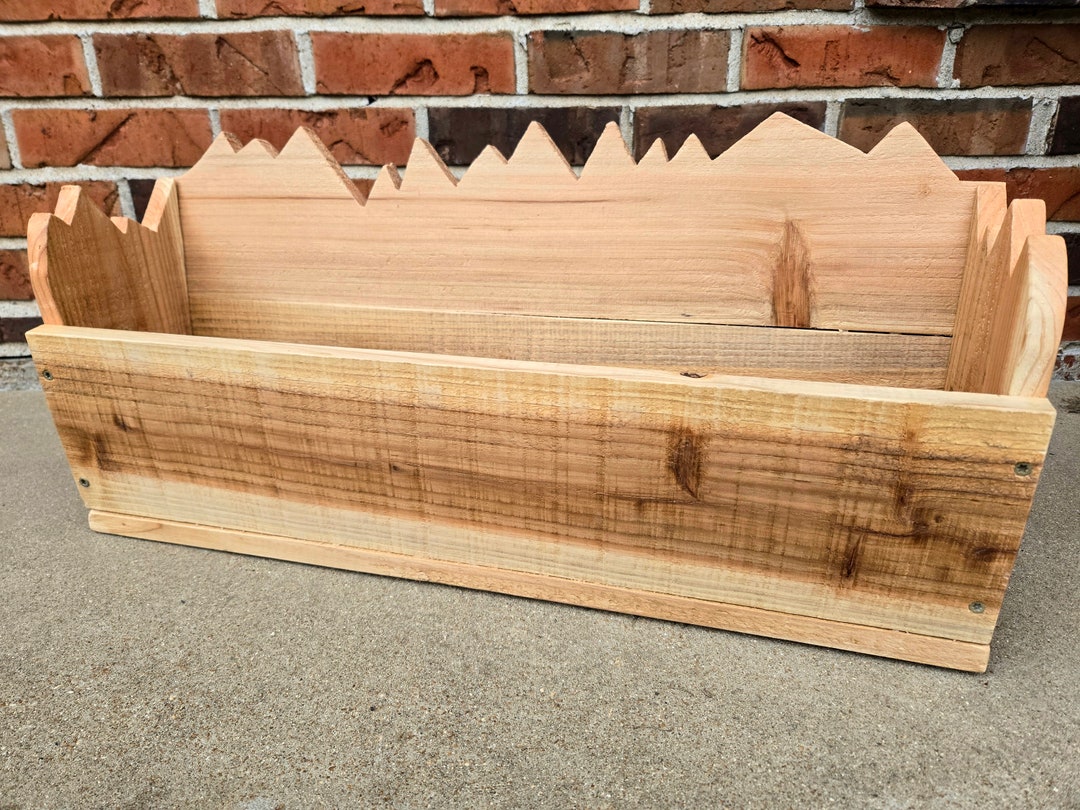Western Red Cedar Planter Box - Etsy