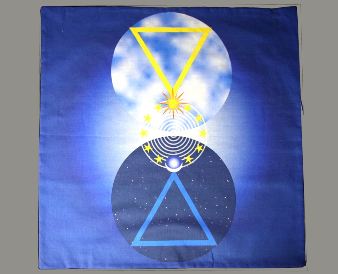 Balance of Equals Altar Cloth, Wicca Pagan Altar Cloth or Tarot Mat ...