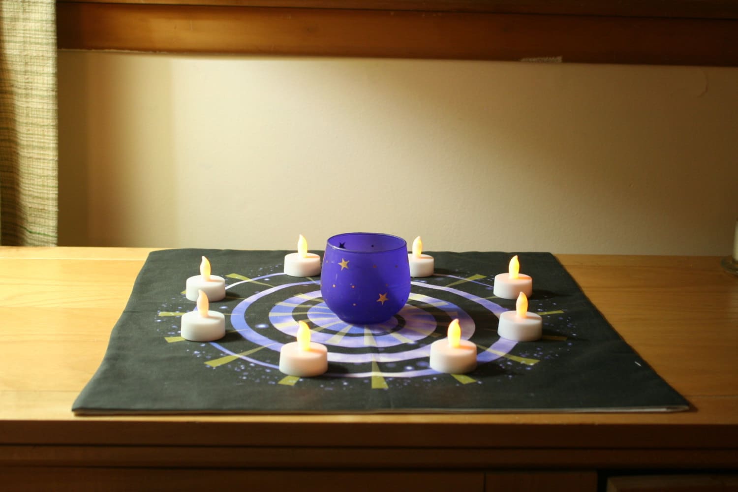 Altar Cloth or Tarot Mat A Glimpse of Infinity Pagan or - Etsy