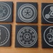 Laser Etched Altar Tiles Wiccan and Pagan Symbols on Ceramic Tile ...