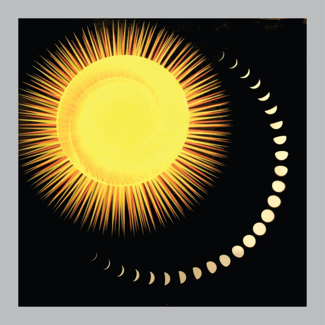 Celestial Sun and Moons Pagan or Wicca Altar Cloth or Tarot Mat ...