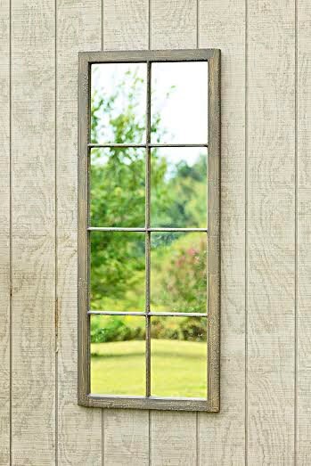 Custom Vintage Reclaimed Wood Window Frame Mirrors - Etsy