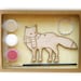 DIY Fox Ornament Craft Kit fox Craft Fox Craft Kit - Etsy