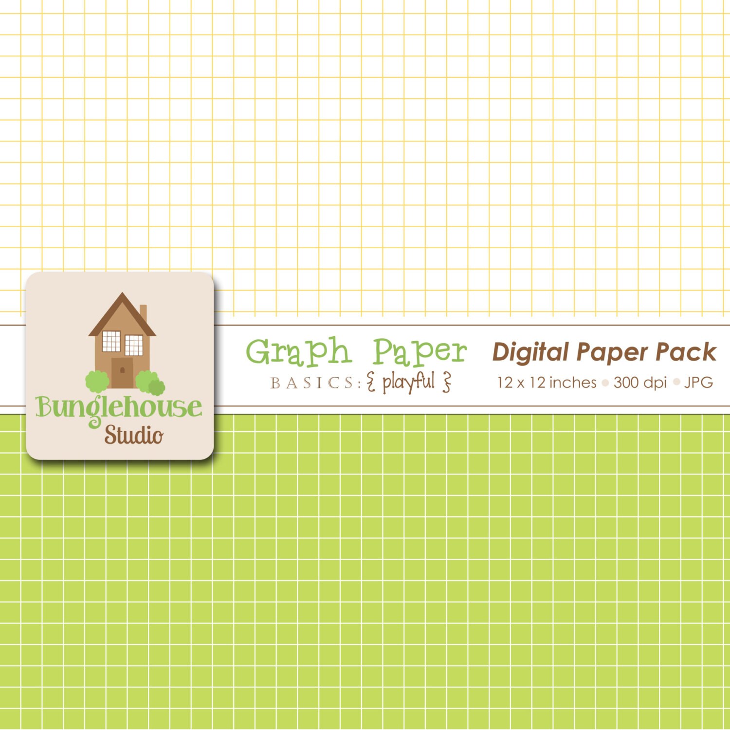 Digital Graph Paper | Scrapbooking Paper Pack | Instant Download ...