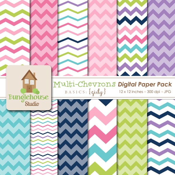 Turquoise Chevron - Etsy