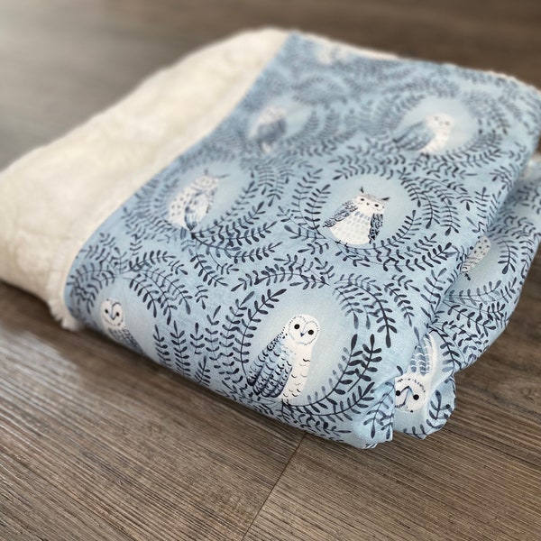 Owl Baby Blanket - Etsy