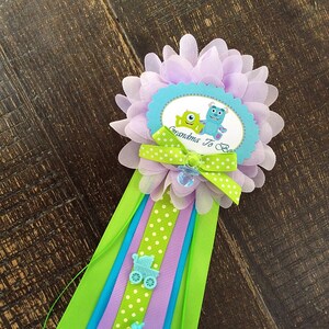 One Monsters Inc Baby Shower Grandma Pin-monsters Inc Baby - Etsy
