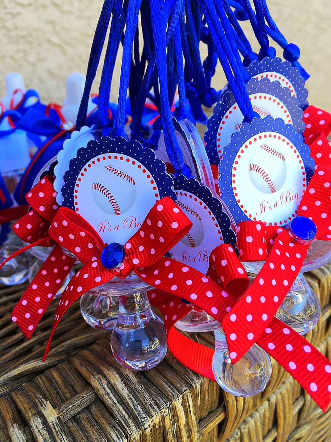24 Baseball Baby Shower Favors-baseball Baby Shower- Boy Baby Shower ...