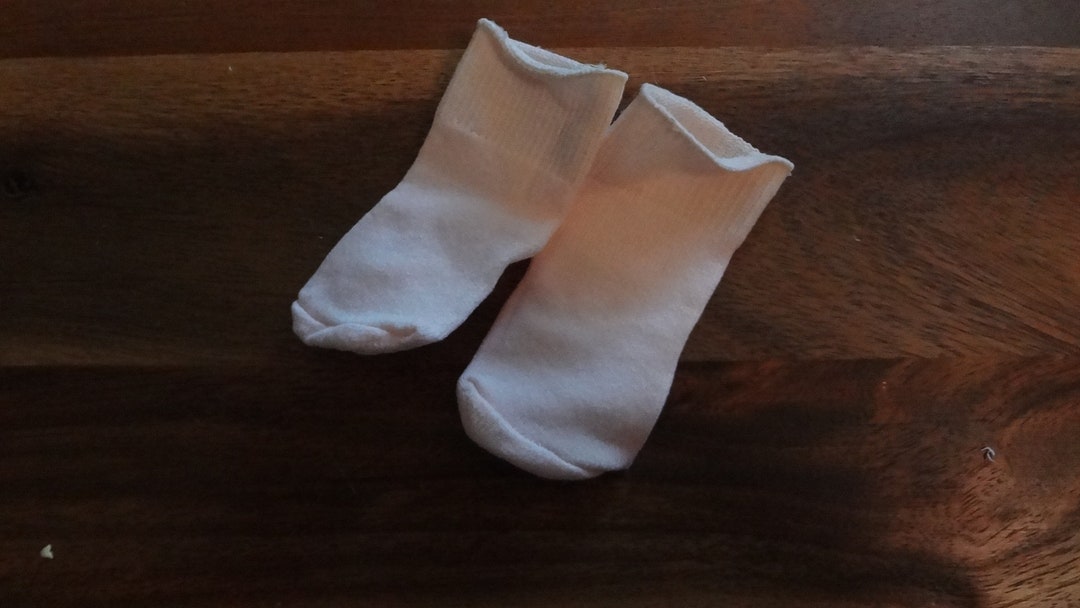 American Girl Bitty Baby: Pink Socks - Etsy